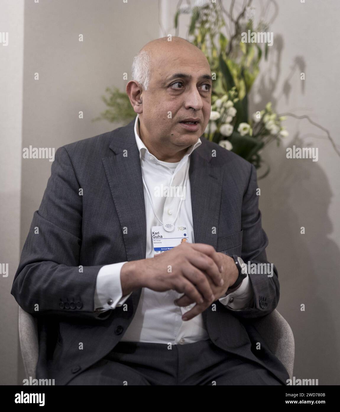 Karl Guha, Vorsitzender des Aufsichtsrats ING, aufgenommen waehrend des ...