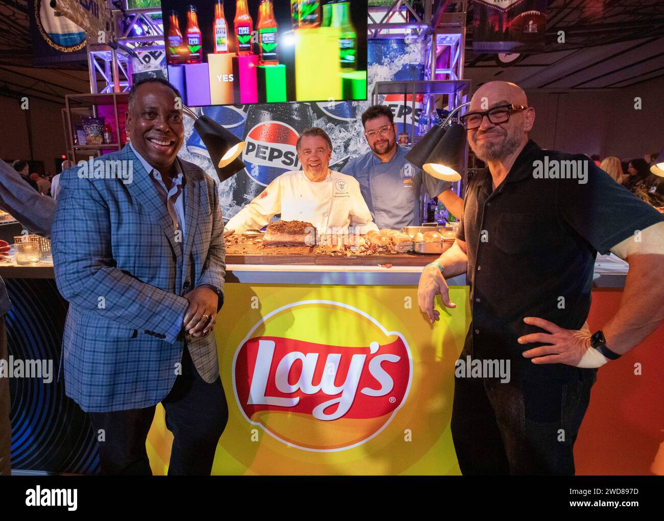 IMAGE DISTRIBUTED FOR PEPSICO - From left; Steven Williams, CEO PepsiCo Foods North America ...