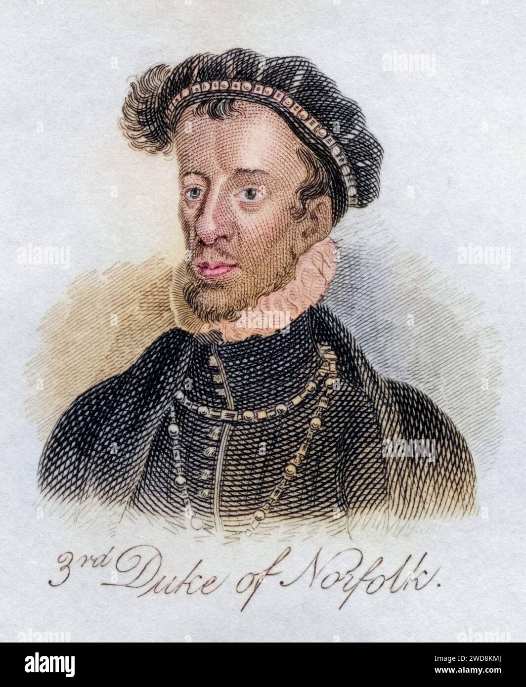 Thomas Howard 3. Duke of Norfolk Earl of Surrey Earl Marshal 1473-1554 ...