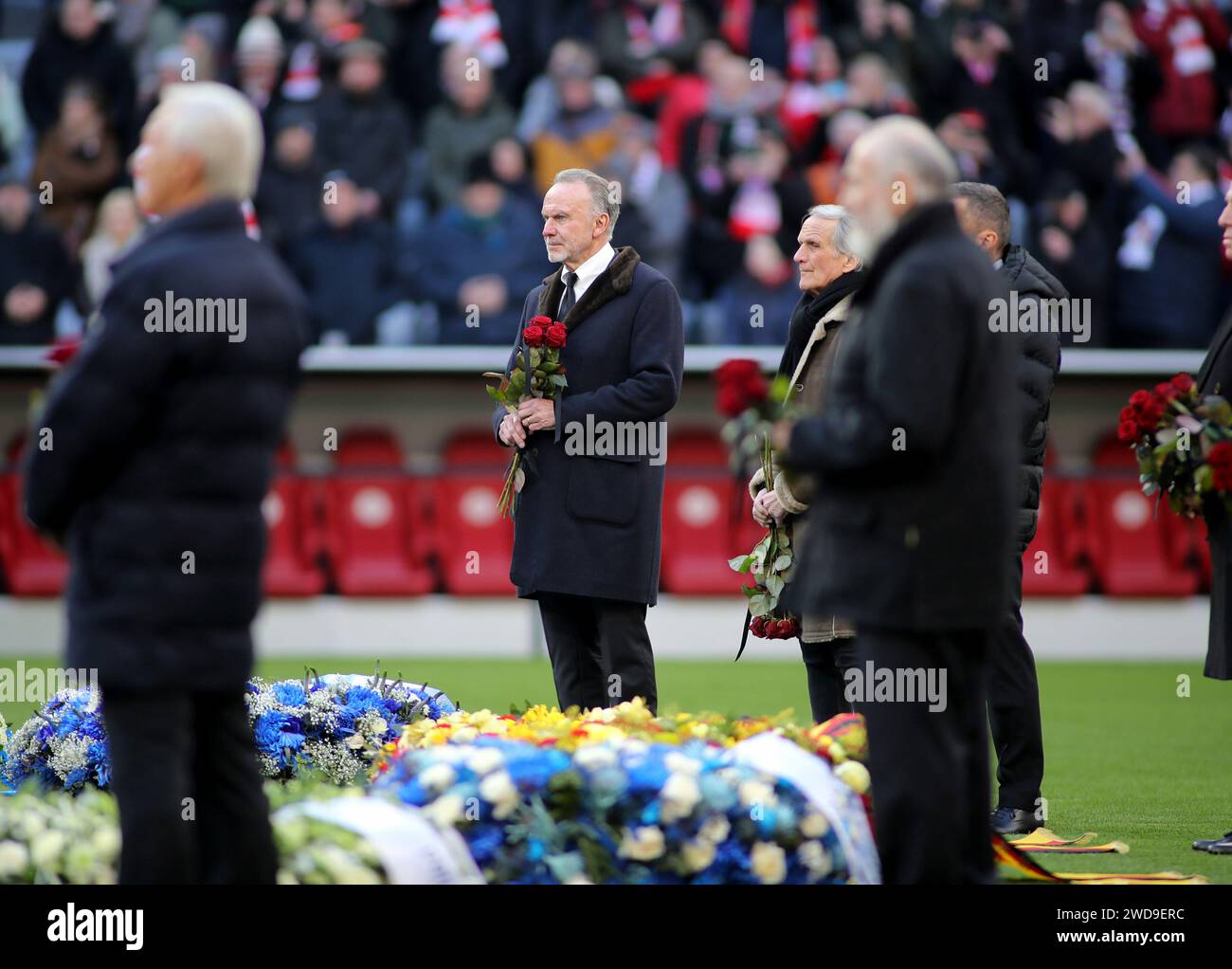 München, Deutschland 19. Januar 2024: Fussball, Herren, Bundesliga, Saison 2023/2024, FC Bayern ...