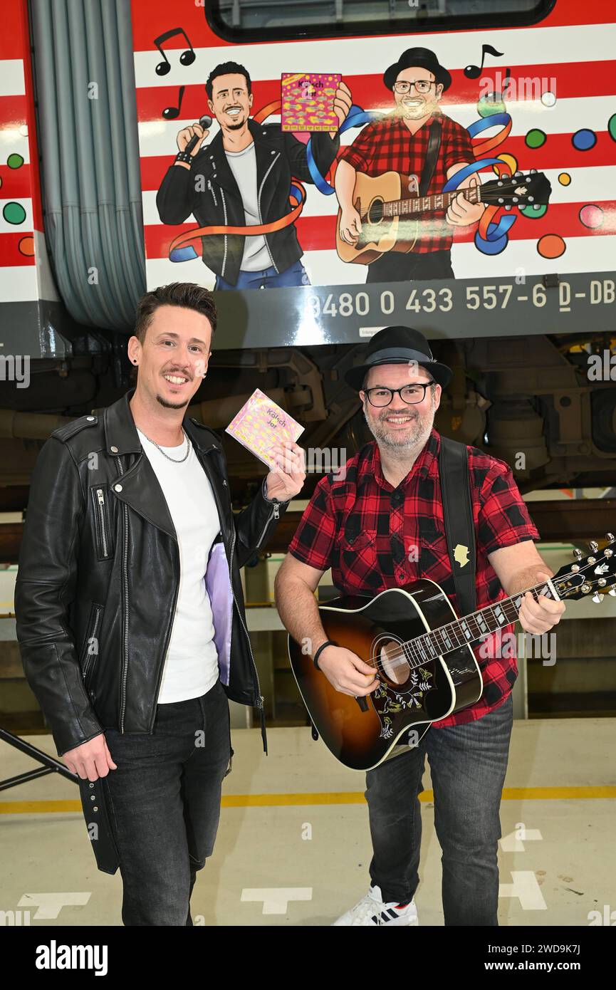 Musiker Sänger Manuel sauer von der Band Eldorado und, l-r, Musiker ...