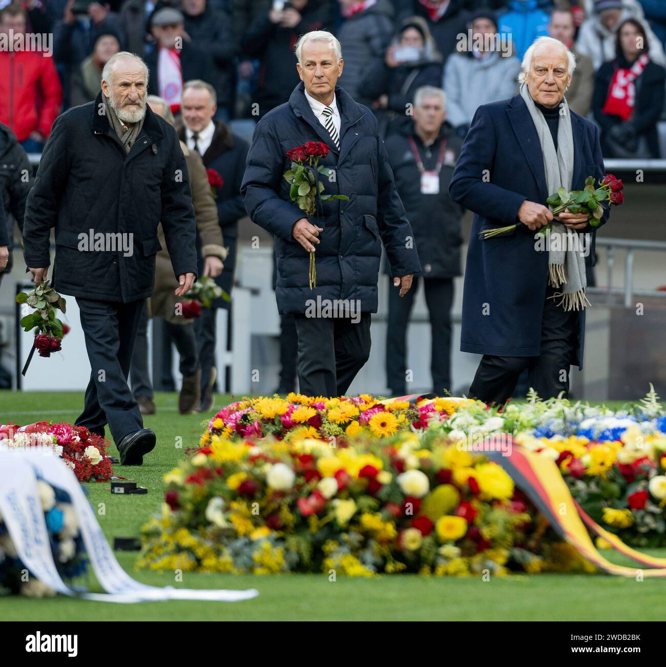 München, Deutschland. Januar 2024. Hans-Georg Katsche Schwarzenbeck ...