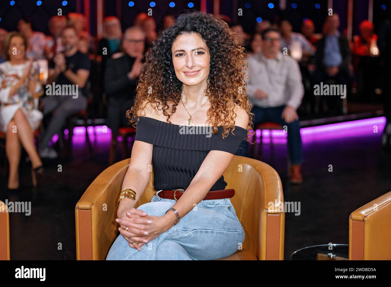 MDR - Flussboot. Moderatorin Marwa Eldessouky anläßlich der ...