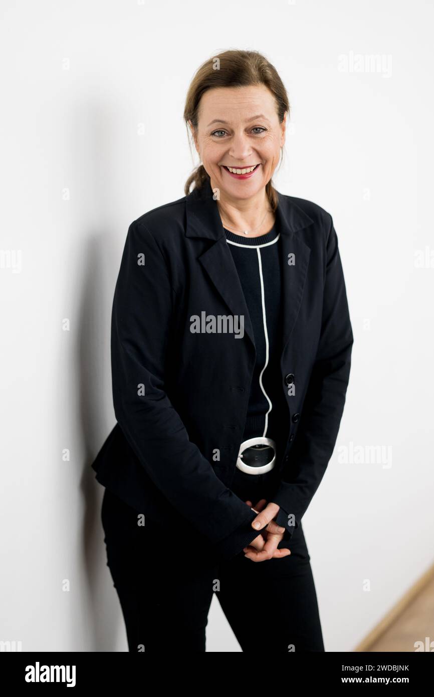 München, Deutschland. Januar 2024. Jule Ronstedt, Schauspielerin ...