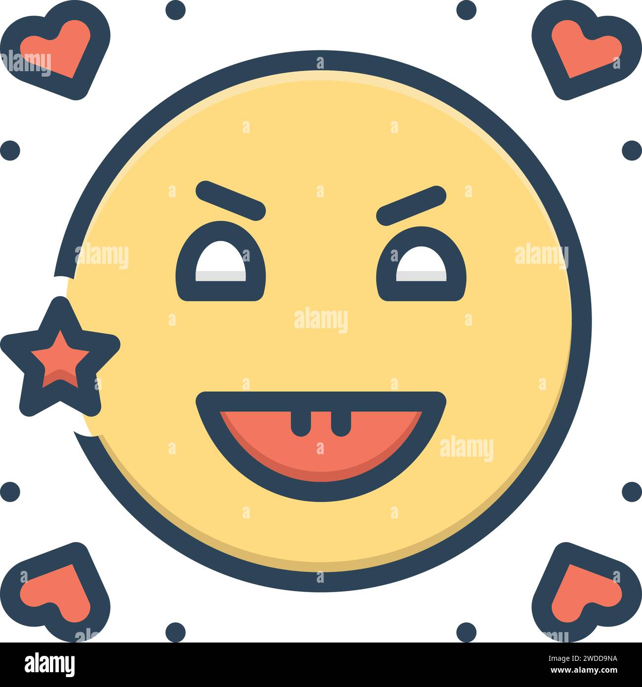 Símbolo de éxtasis Stock-Vektorgrafiken kaufen - Alamy