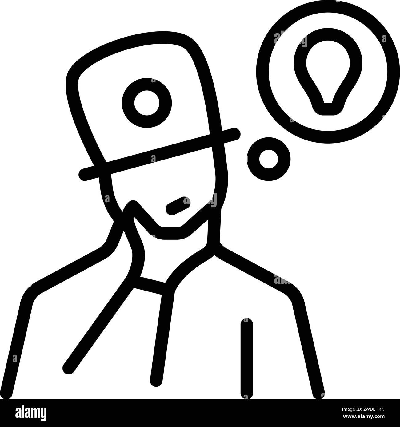 Spekulation denken Stock-Vektorgrafiken kaufen - Alamy