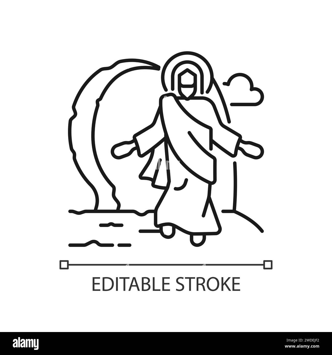 Auferstehung christi Schwarzweiß-Stockfotos und -bilder - Alamy