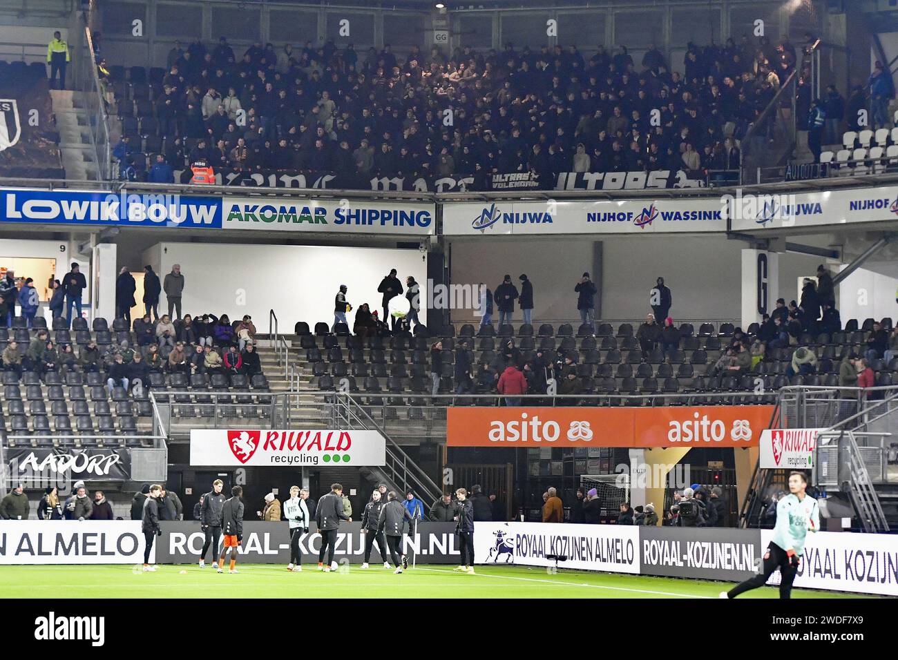 Almelo, Niederlande. Januar 2024. ALMELO, Stadion Erve Asito, 20-01 ...
