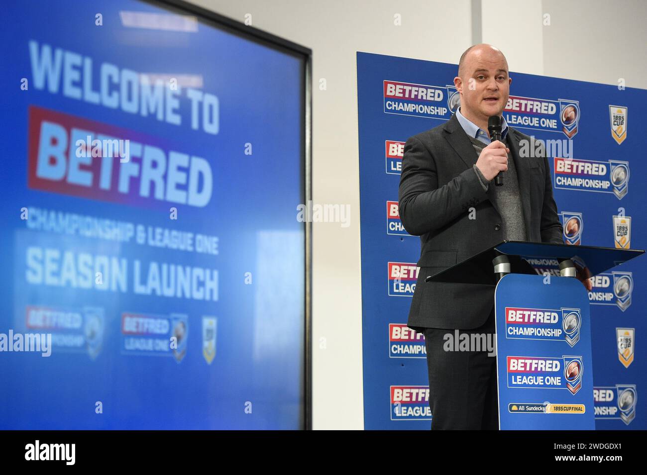 Wakefield, England – 19. Januar 2024 – RL Commercial Managing Director ...