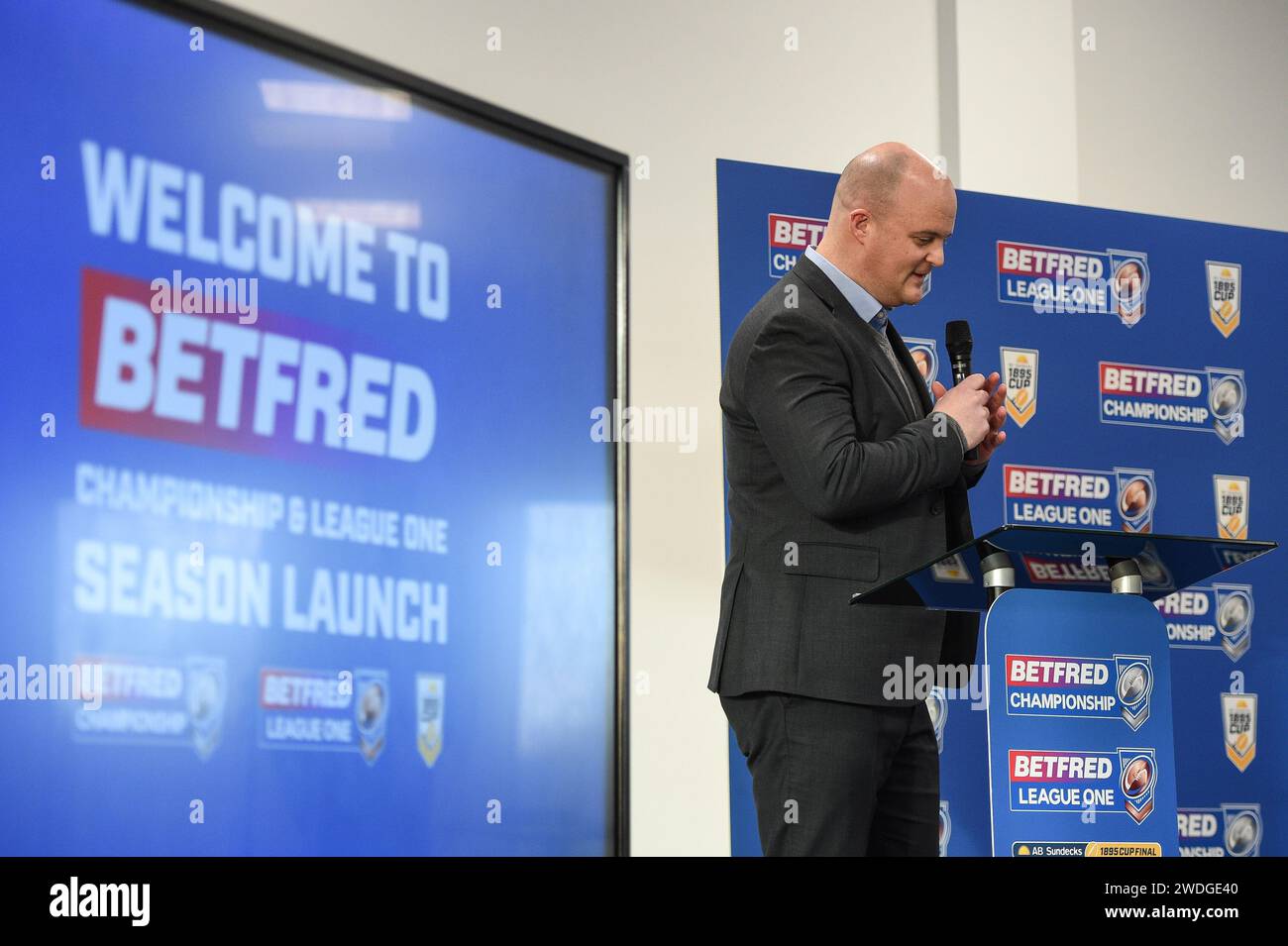 Wakefield, England – 19. Januar 2024 – RL Commercial Managing Director ...