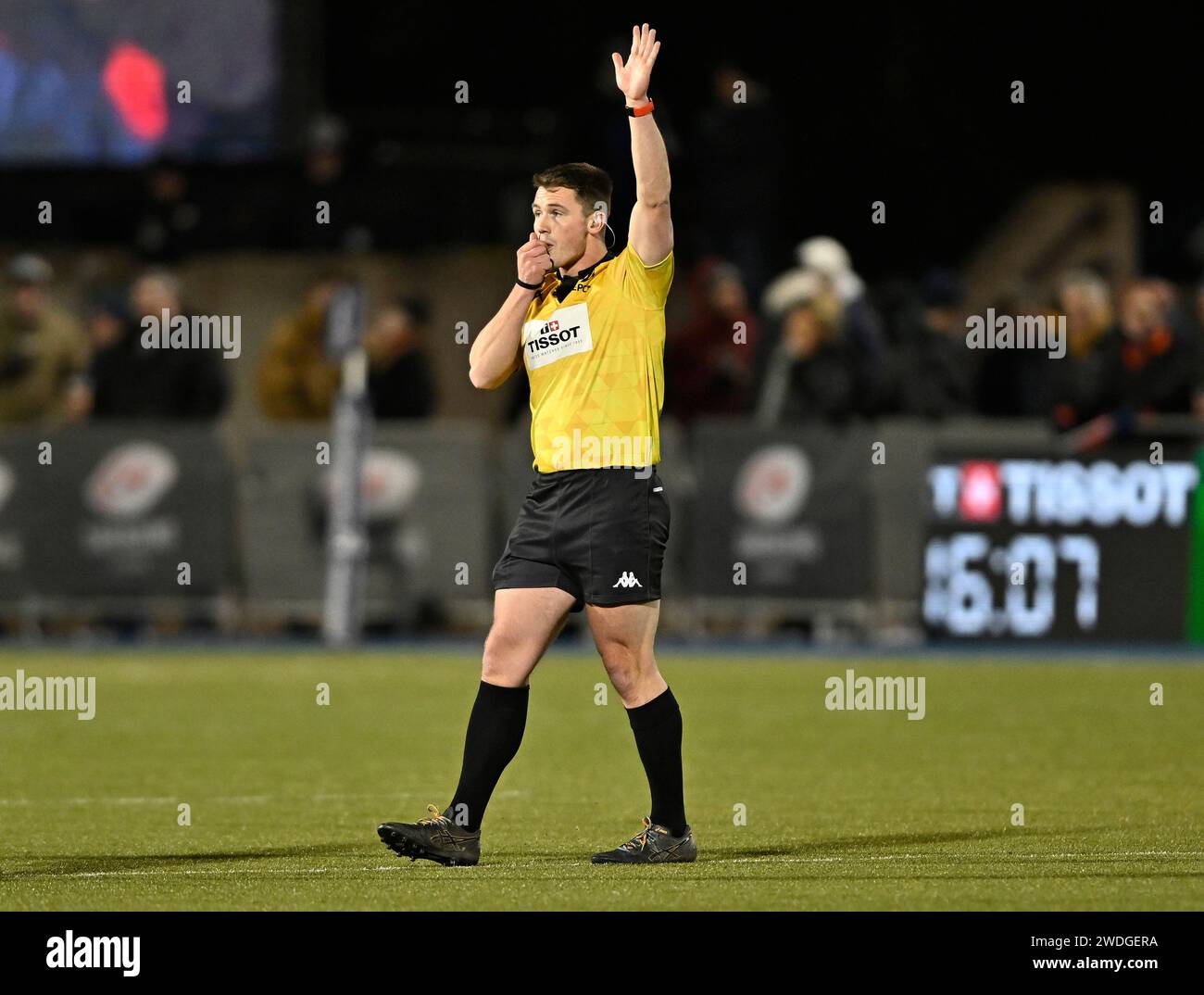 Barnet, Großbritannien. Januar 2024. EPCR Challenge Cup. Sarazenen V ...