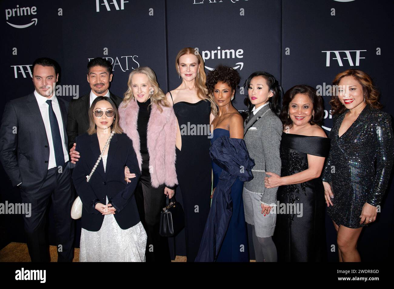 Jack Huston, Brian Tee, Lulu Wang, Jennifer Salke, Nicole Kidman ...