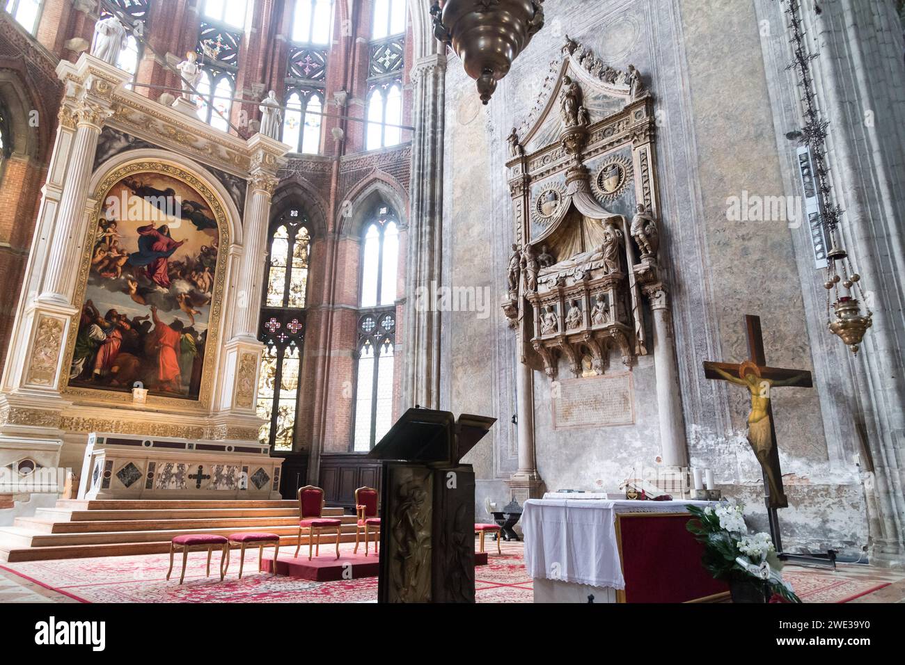 Venedig frari dodge francesco foscari denkmal -Fotos und -Bildmaterial in hoher Auflösung – Alamy