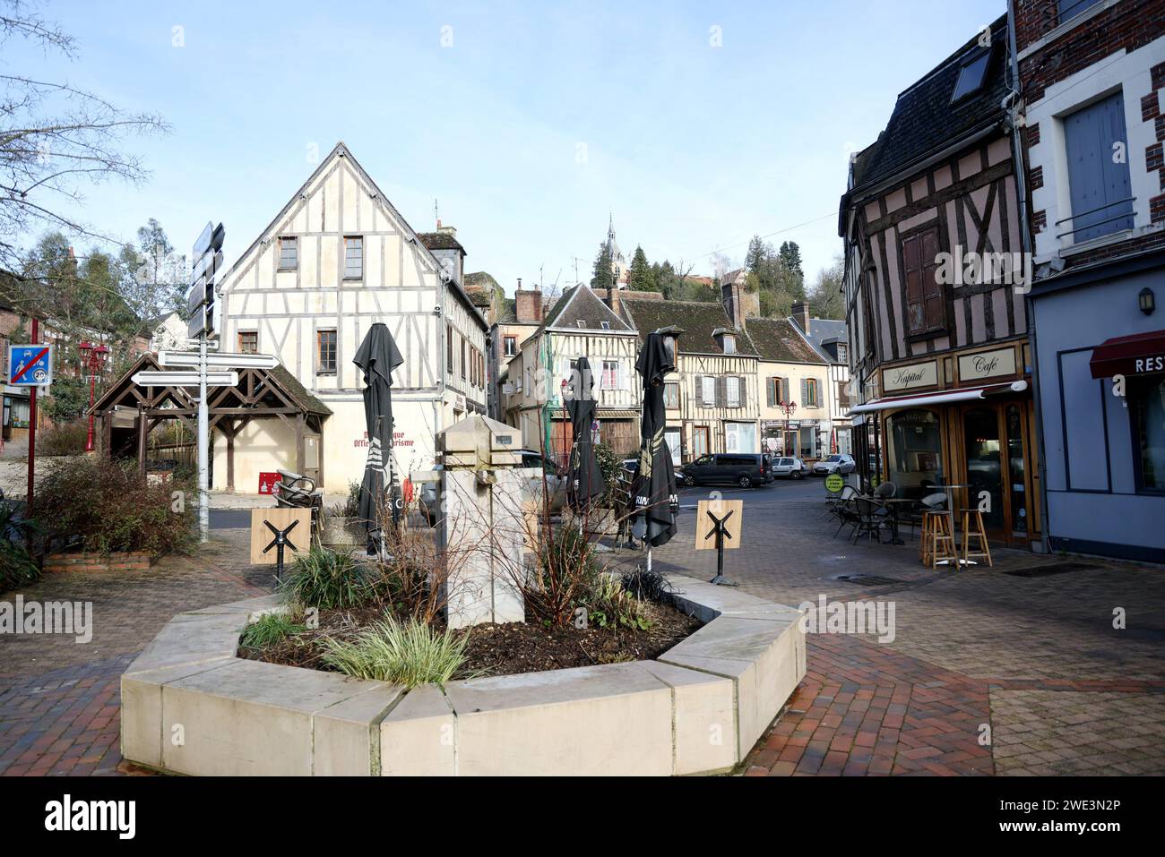 Chateau Renard, Frankreich. Januar 2024. © PHOTOPQR/LE PARISIEN/Jean ...