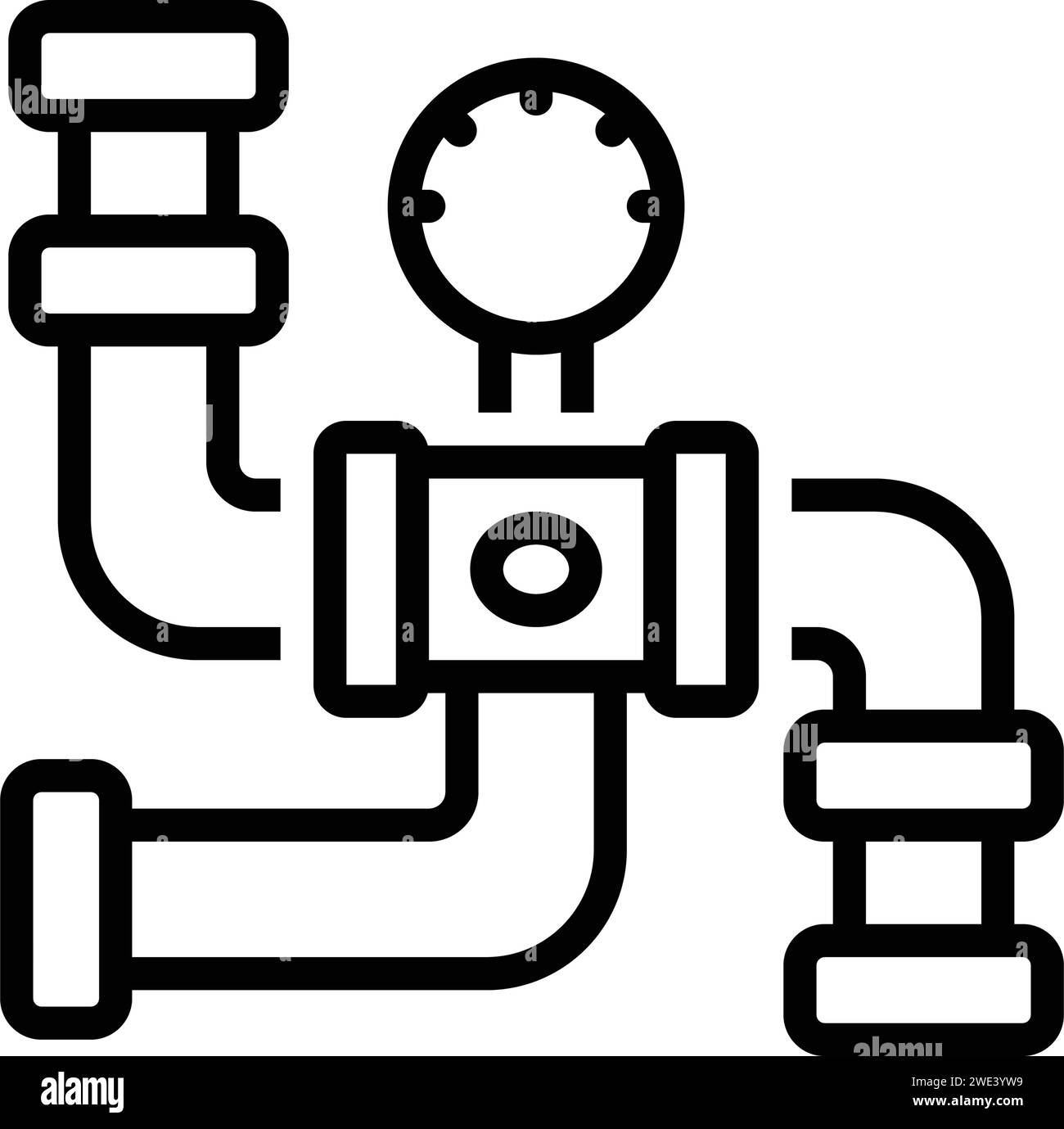 Gas pipeline Stock-Vektorgrafiken kaufen - Alamy