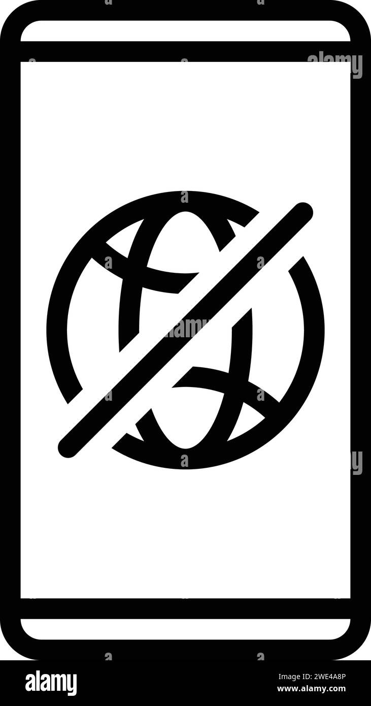 Offline sein Stock-Vektorgrafiken kaufen - Alamy