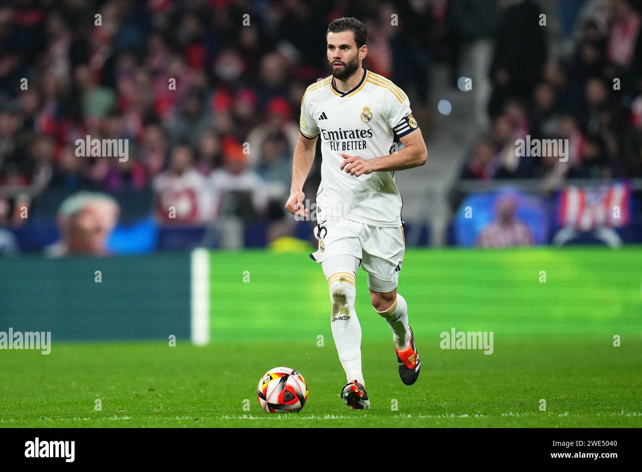 Nacho Fernandez von Real Madrid während des Copa del Rey-Spiels spielte ...