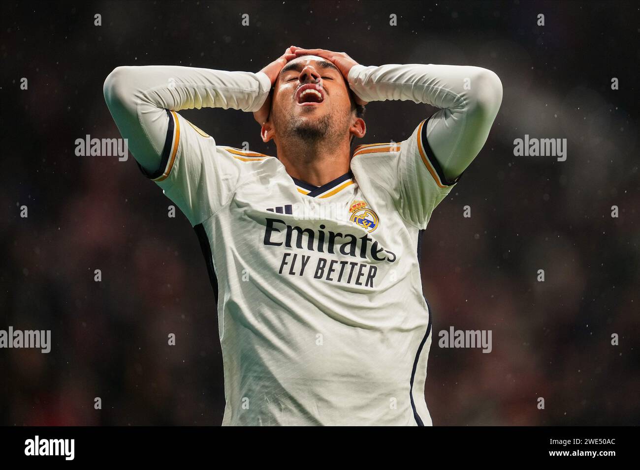 Daniel Ceballos von Real Madrid während des Copa del Rey-Spiels ...