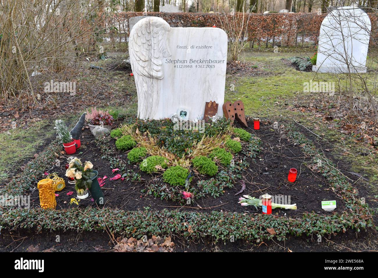 Grab von Stefan Beckenbauer / Sohn von Franz Beckenbauer / Perlacher ...