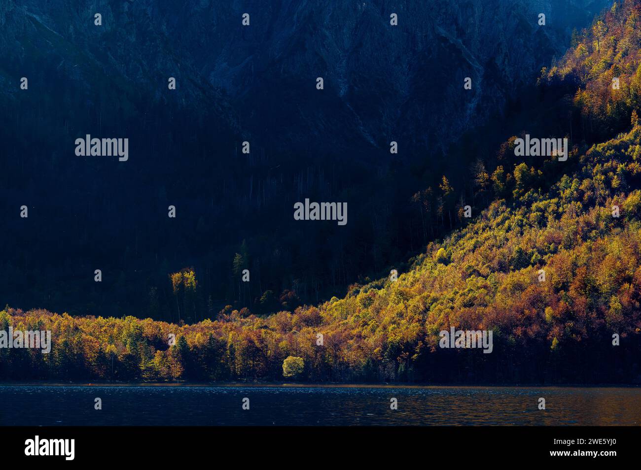 Bootsfahrt/Schifffahrt auf dem Königssee, Königssee mit St. Bartholomä ...