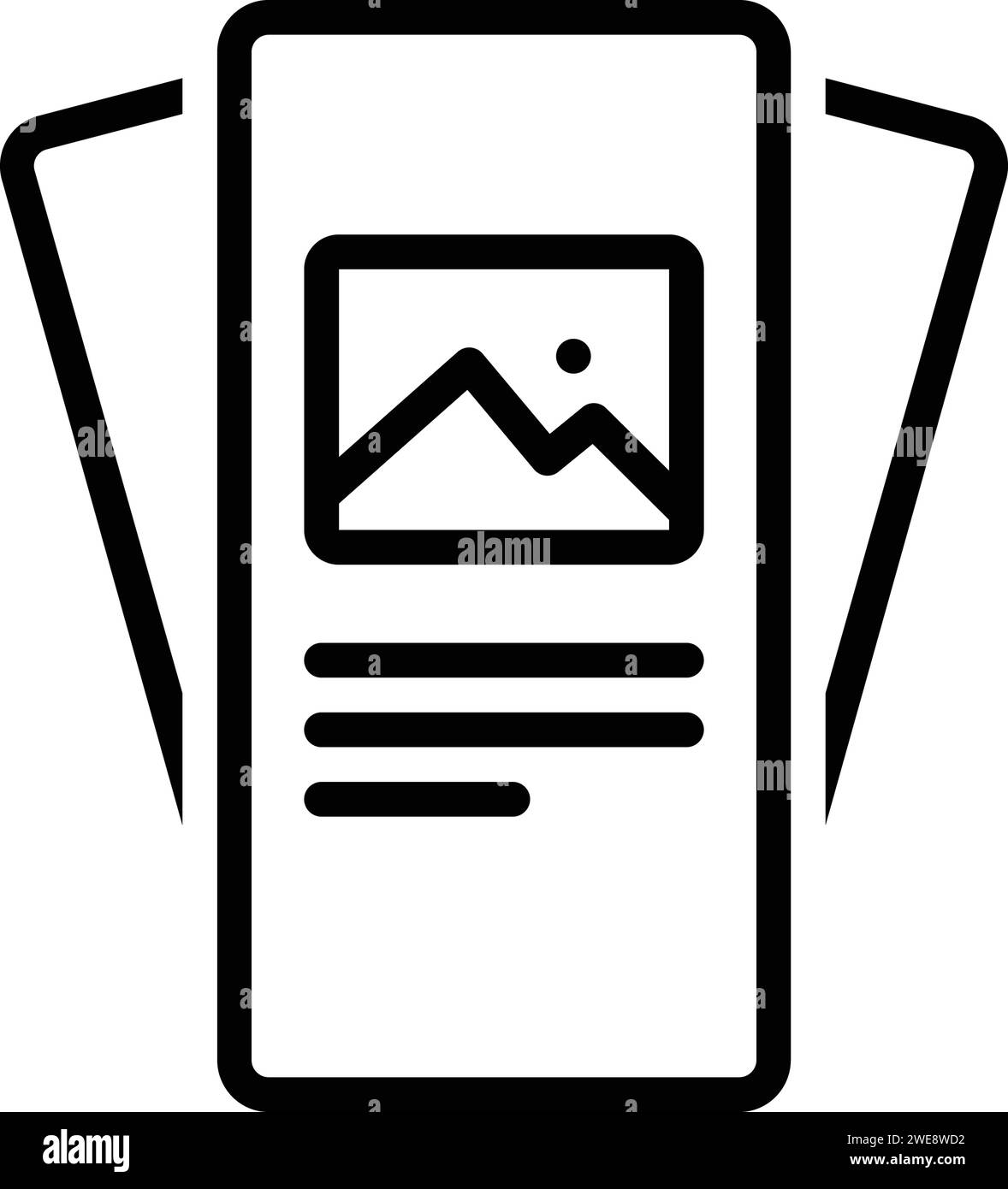 Handzettel symbol vektor vektoren -Fotos und -Bildmaterial in hoher ...