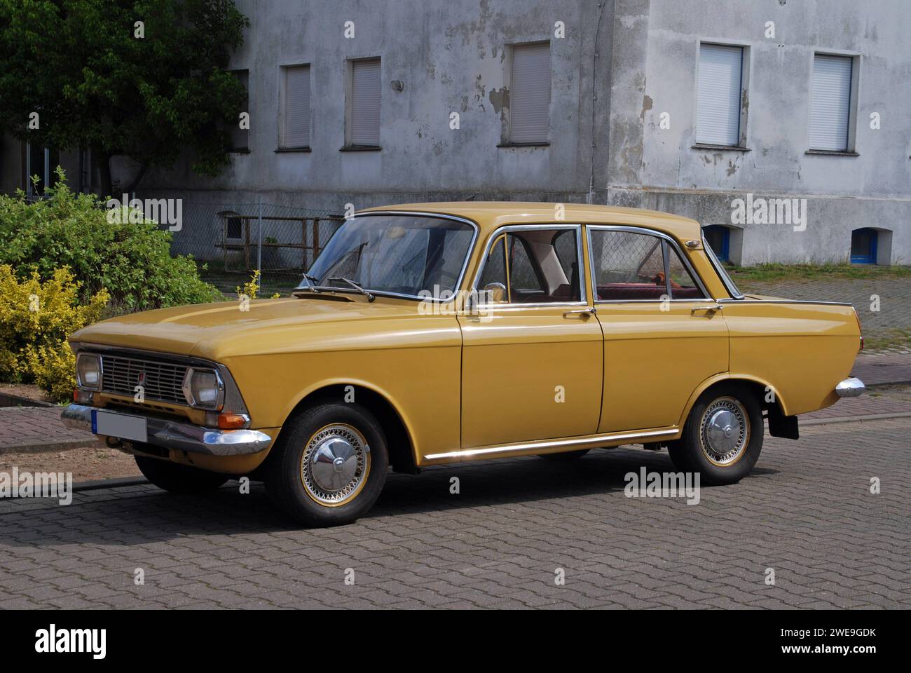 07.05.2014 Moskwitsch 412 Deutschland/Sachsen Anhalt/Altmark ...