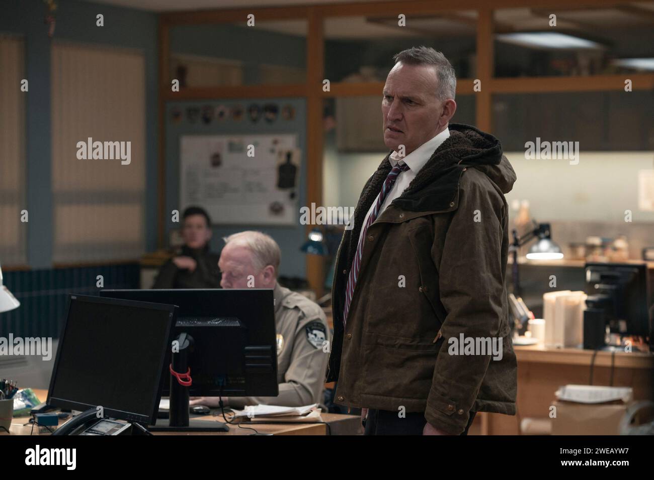 Christopher Eccleston (Ted Connelly), True Detective: Night Country ...