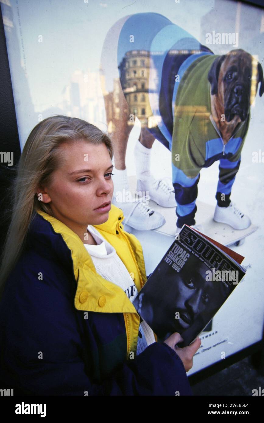 Anne Sophie Briest Deutsche Schauspielerin Fotografisch Begleitet Bei Einer Reise Nach New