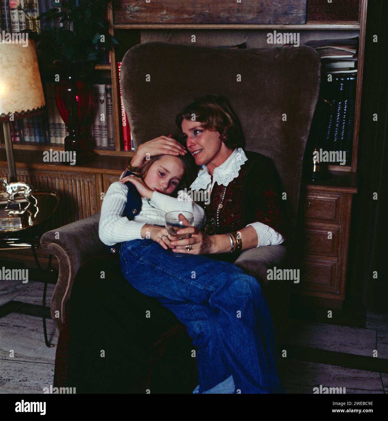 With her daughter marie theres relin -Fotos und -Bildmaterial in hoher ...