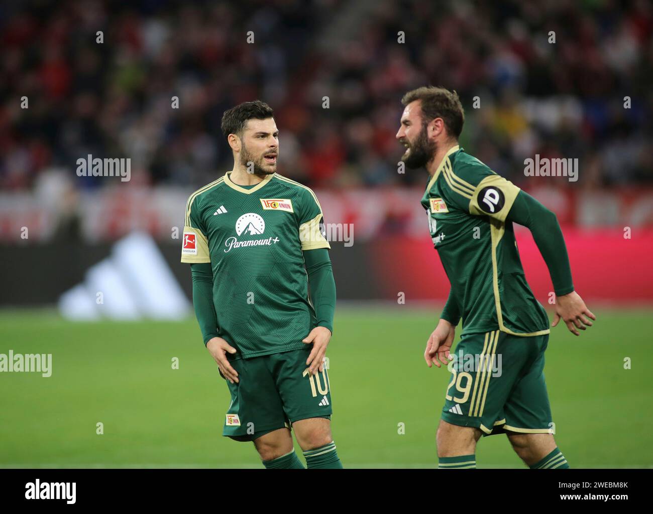 München, Deutschland 24. Januar 2024: Fussball, Herren, Bundesliga ...