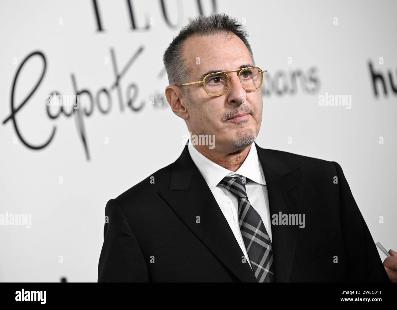 Jon Robin Baitz attends the premiere of FX's "Feud: Capote Vs. The ...