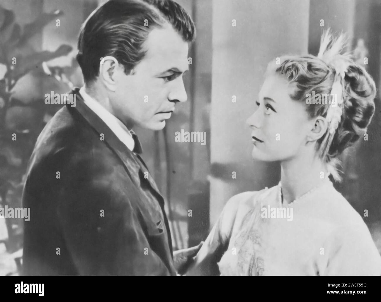 ames Mason und Moira Shearer spielen in „The Eifersucht Lover“ (1954), auch bekannt als „The ...