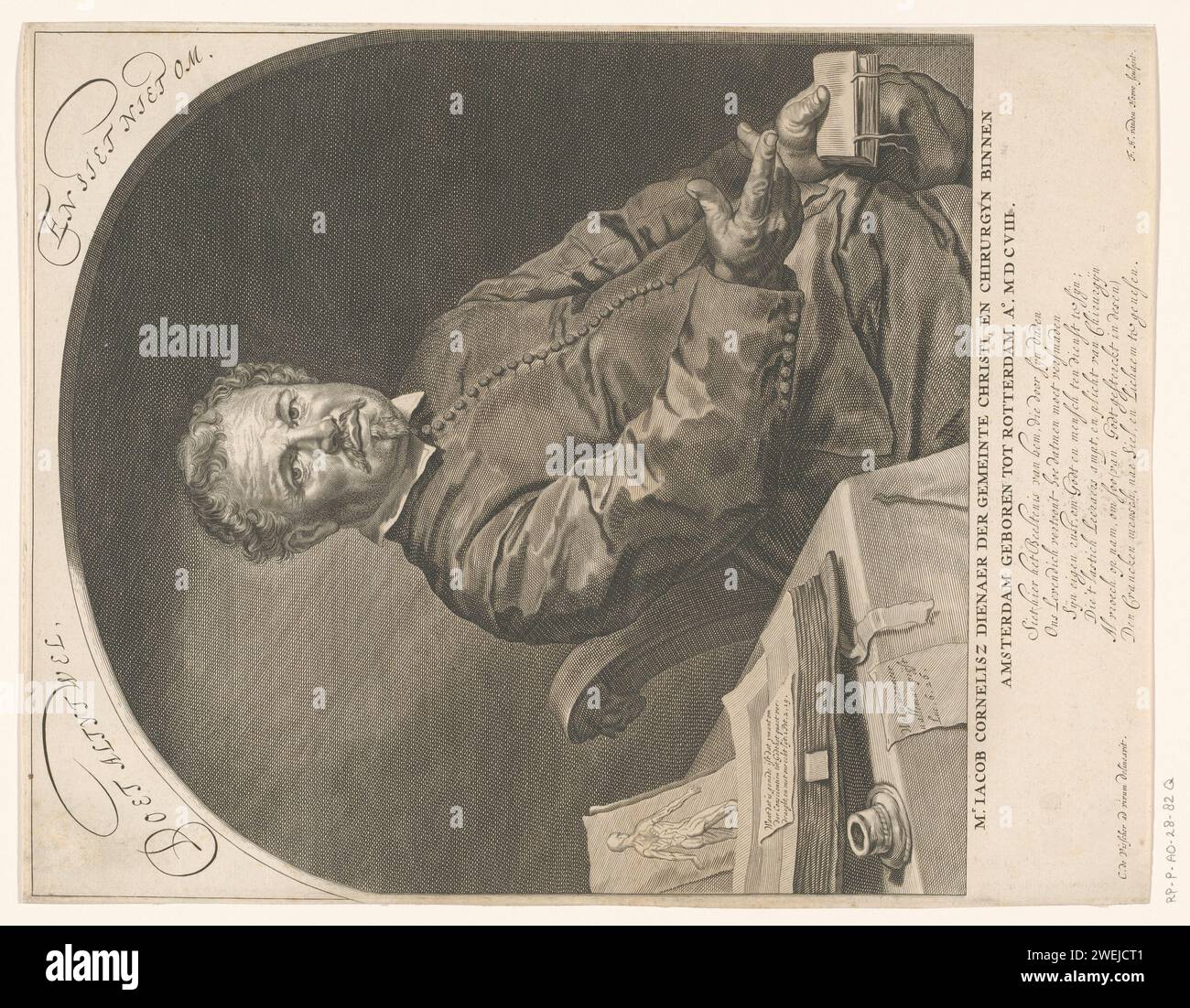 Porträt von Jacob Cornelisz., Frederick Hendrick van den Hove, nach ...