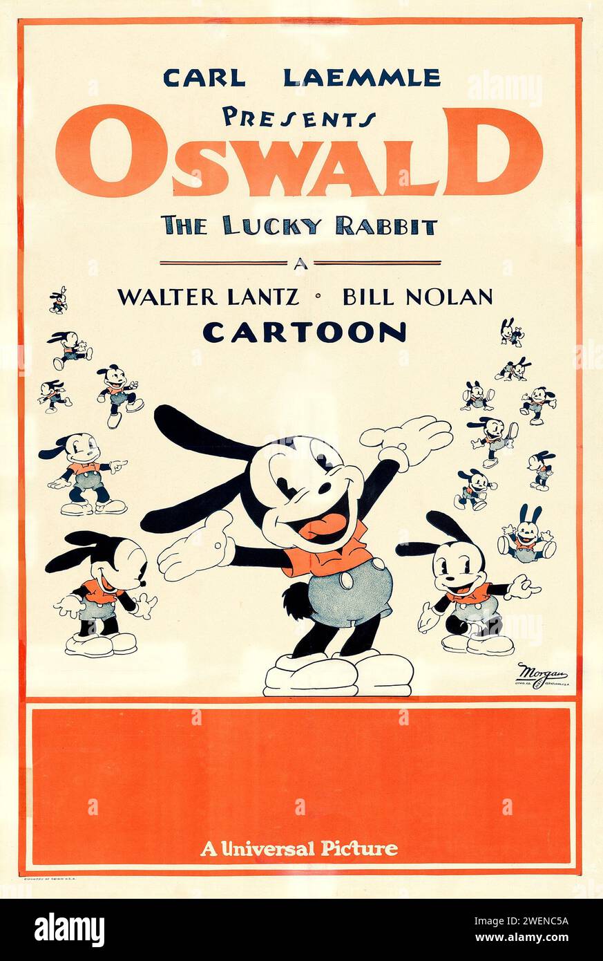 Oswald the Lucky Rabbit (Carl Laemmle, Universal, 1934) Walter Lantz ...