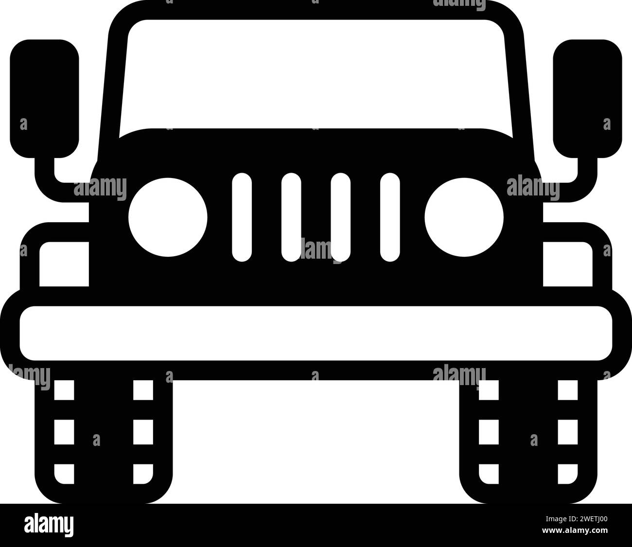 Jeep logo Stock-Vektorgrafiken kaufen - Alamy