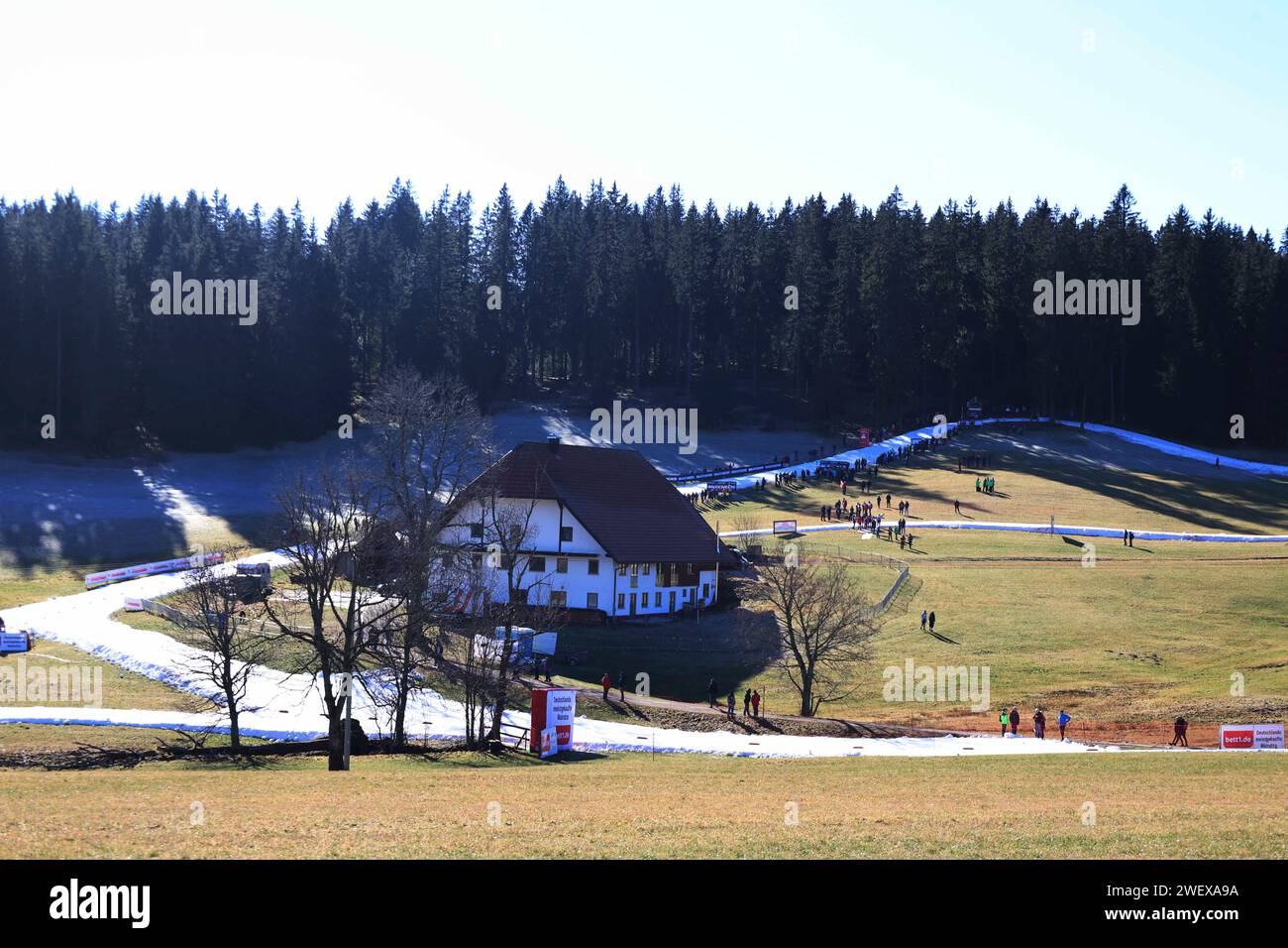 Schonach, Deutschland. Januar 2024. Schonach, Deutschland 26.-28 ...
