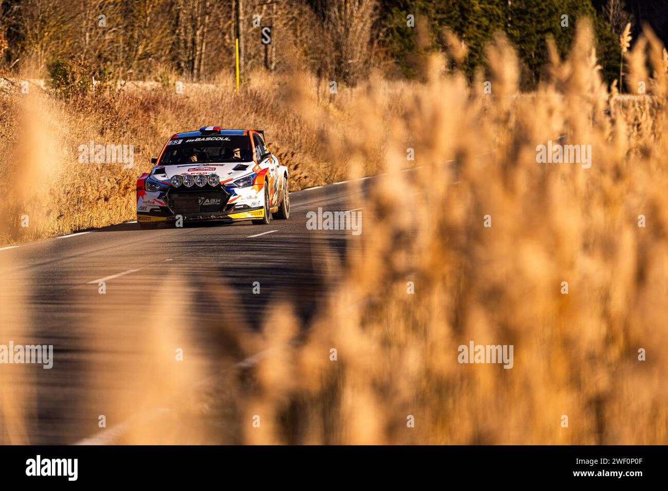 53 BERFA Jordan, THOMAS Chloe, Hyundai I20 Rally2, Action während der ...