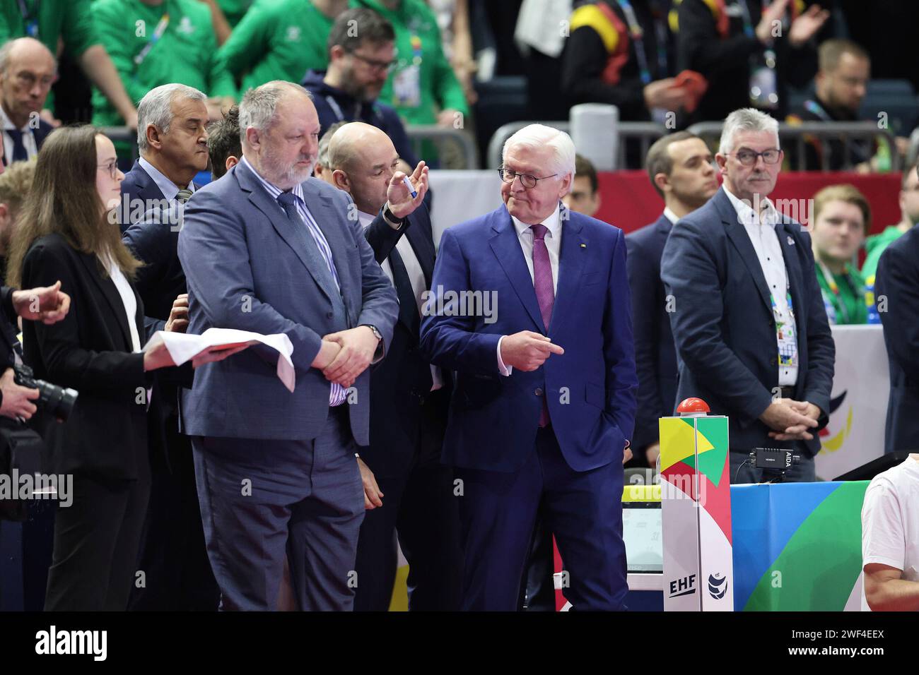 28.01.2024, Lanxess Arena, Köln, GER, EHF Euro 2024, Männer, Spiel um 3 ...