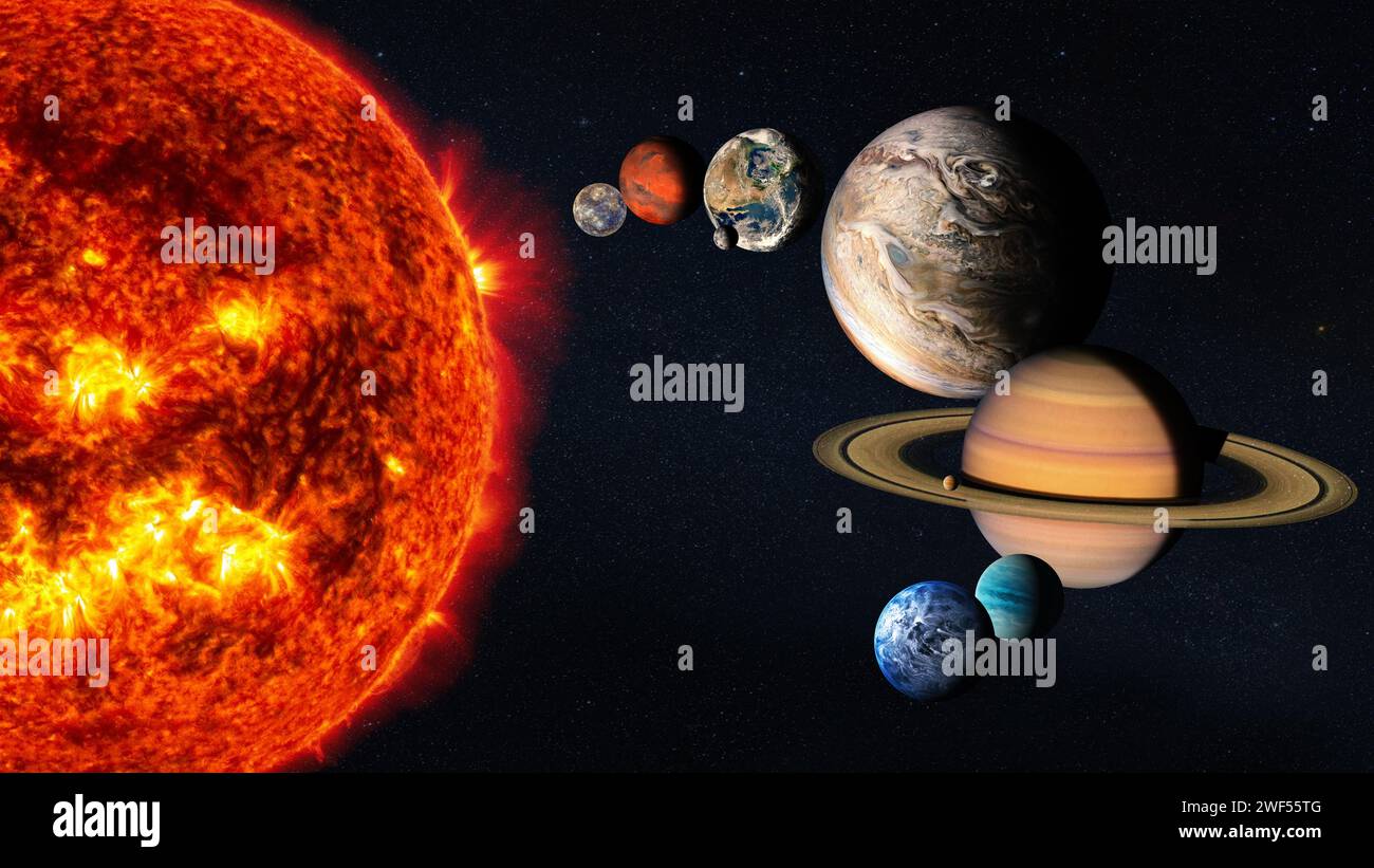 Sonnensystem planeten -Fotos und -Bildmaterial in hoher Auflösung – Alamy