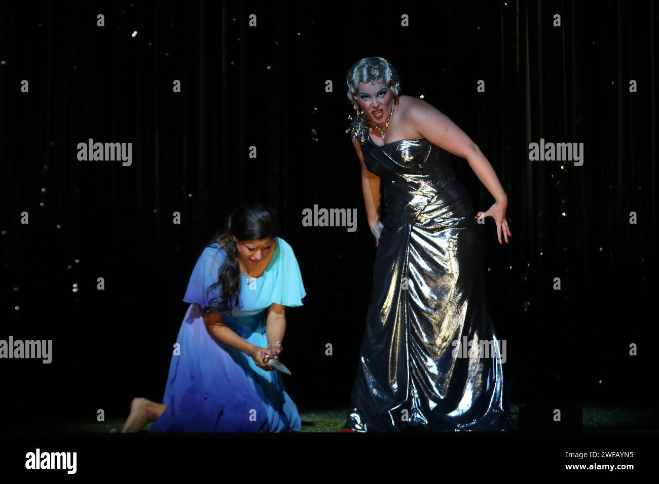 Sydney, Australien. 30. Januar 2024. Letzte Probe der neuen Produktion ...