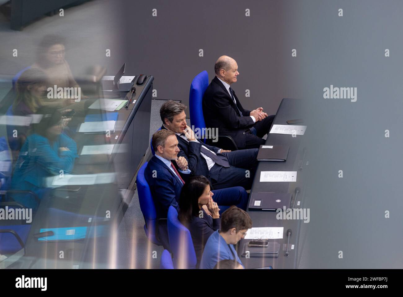 149. Sitzung des Bundestages am 30. Januar 2024 Deutschland, Berlin am ...