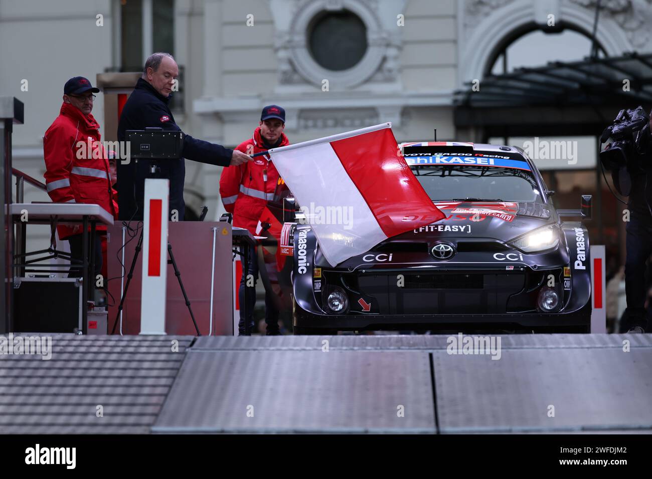 Monaco, Monaco. Januar 2024. MONTE CARLO, MONACO - 25. JANUAR: FIA ...