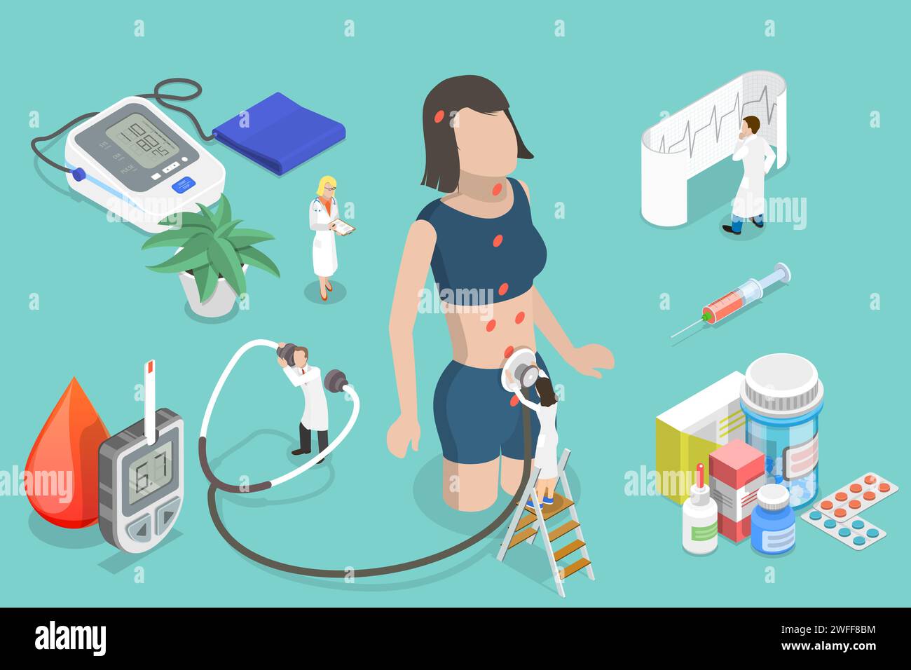 Erkrankungen des endokrinen systems -Fotos und -Bildmaterial in hoher ...