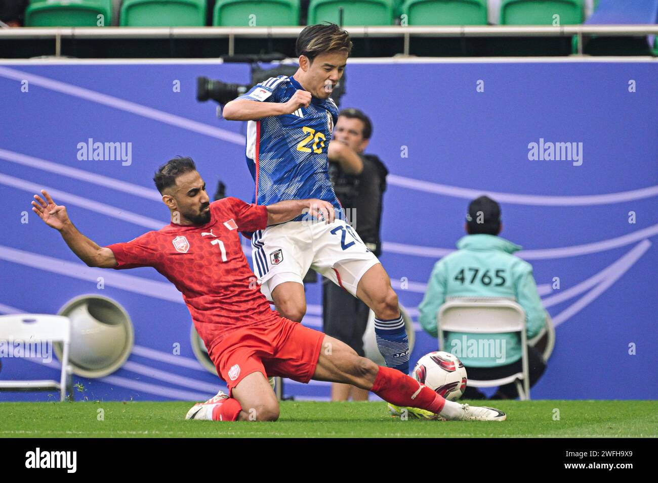 Doha, Katar. 31. Januar 2024. BAHRAIN gegen JAPAN：ACHTELFINALE - AFC ...