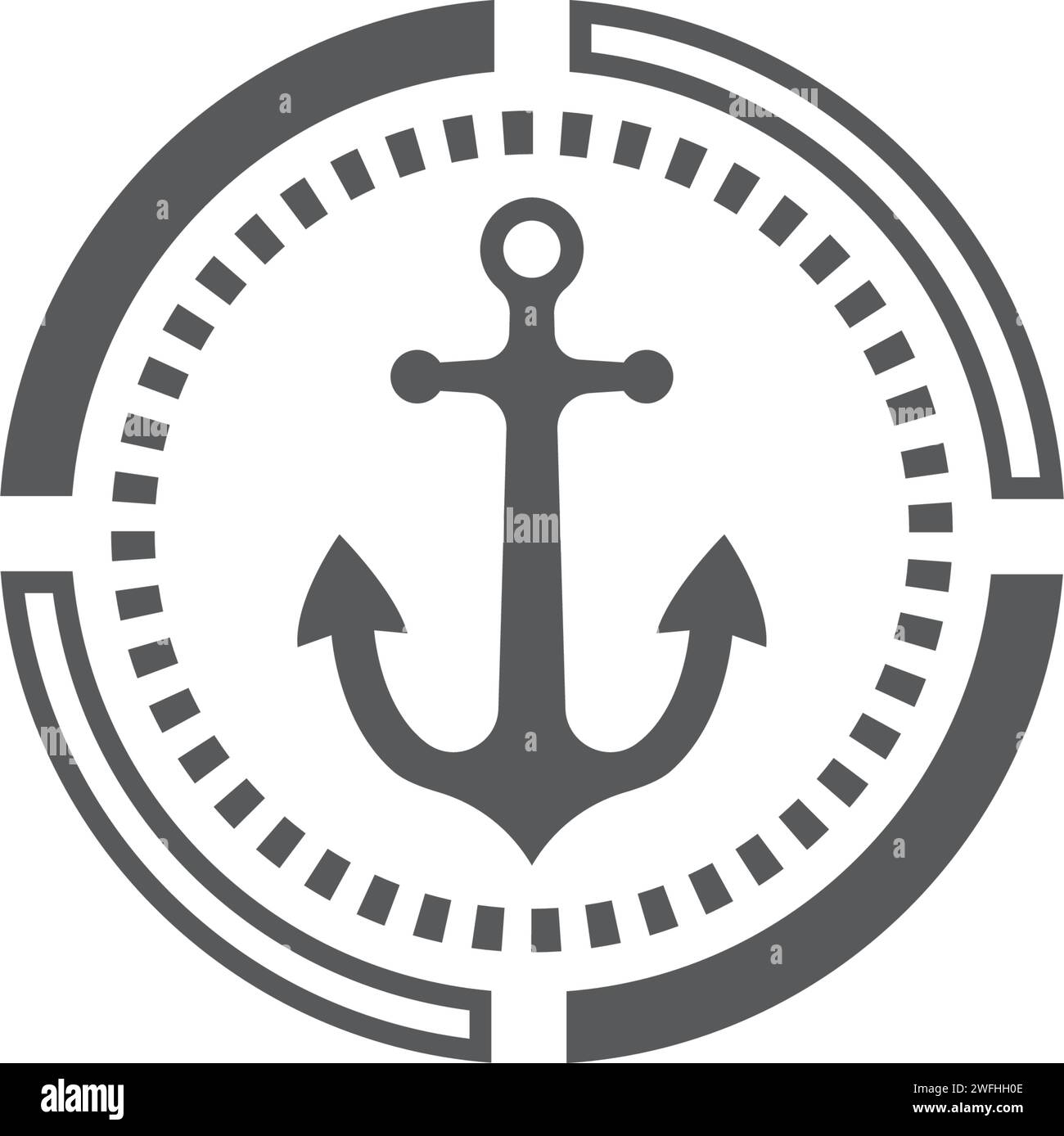 Der blaue anker Stock-Vektorgrafiken kaufen - Alamy Der blaue anker Stock-Vektorgrafiken kaufen - Alamy