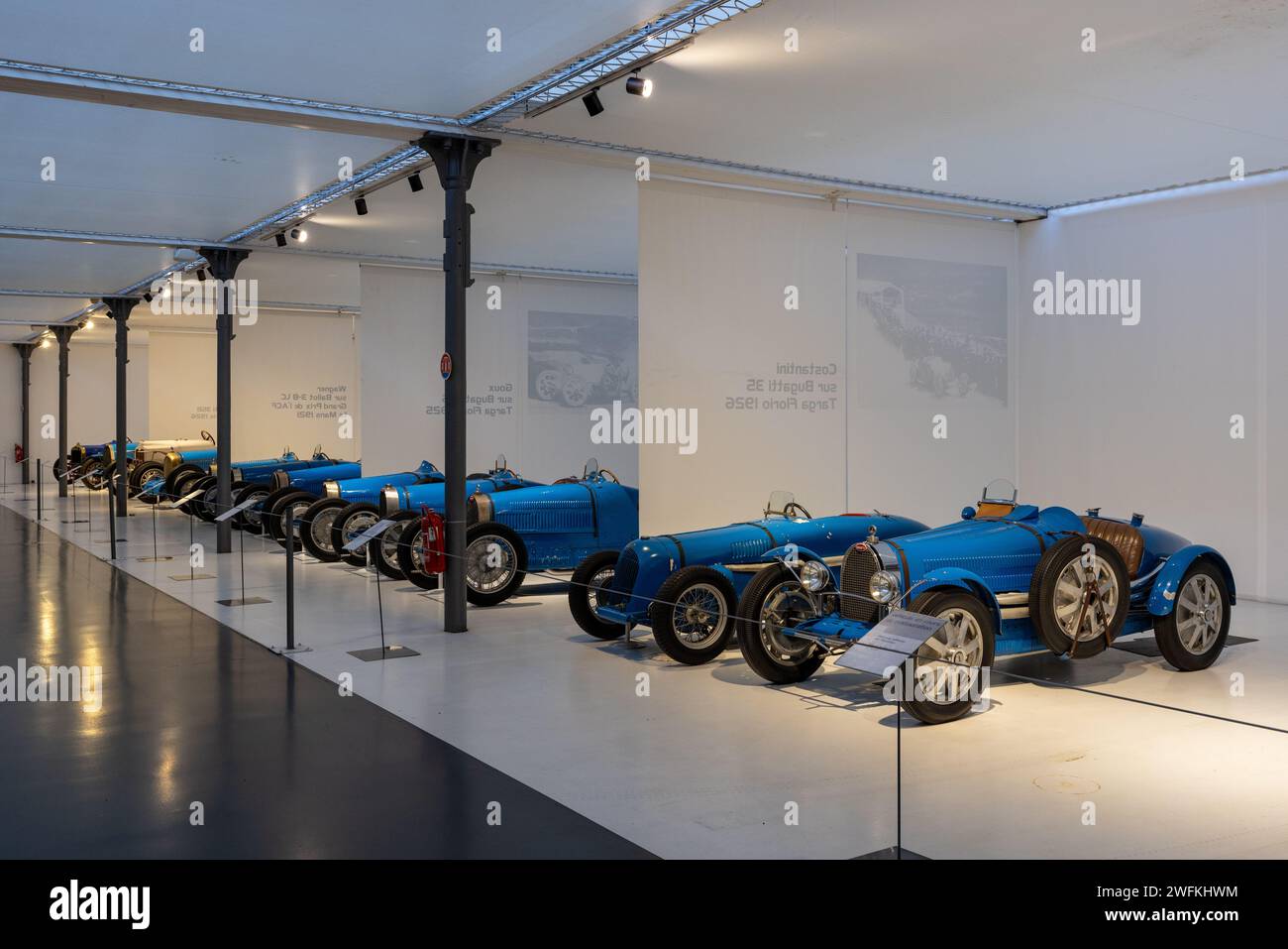 Sammlung von Oldtimern im Musée National de l'Automobile, Collection ...