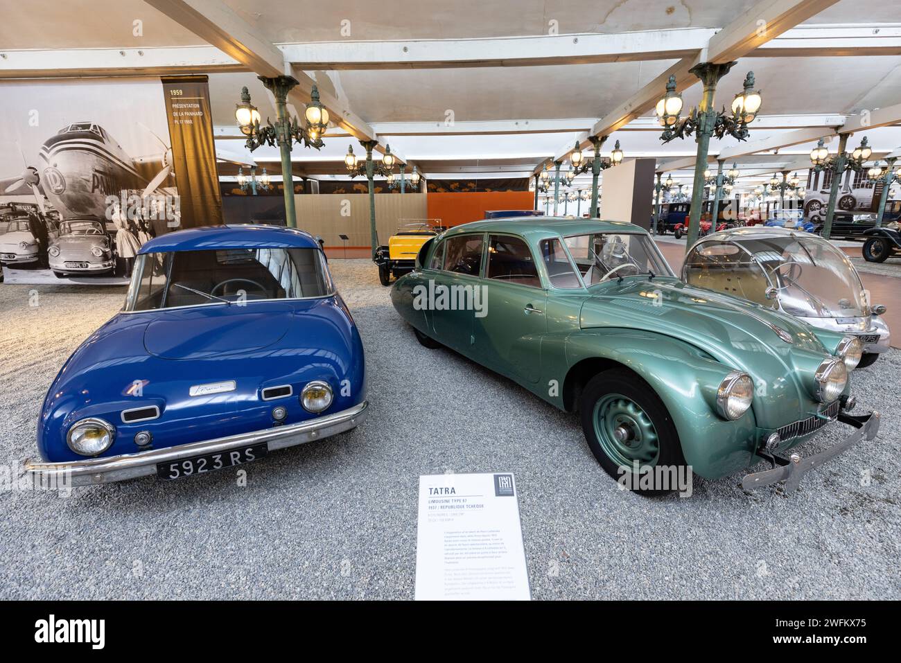Sammlung von Oldtimern im Musée National de l'Automobile, Collection ...