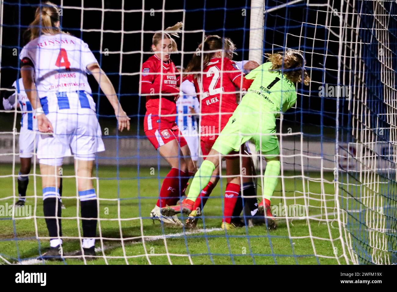 Heerenveen, Niederlande. Januar 31, 2024. HEERENVEEN, NIEDERLANDE ...