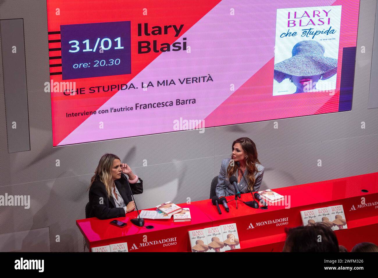 Mailand, Italien. 30. Januar 2024. Foto Stefano Porta/LaPresse31-01-2024 Milano, Italia ...