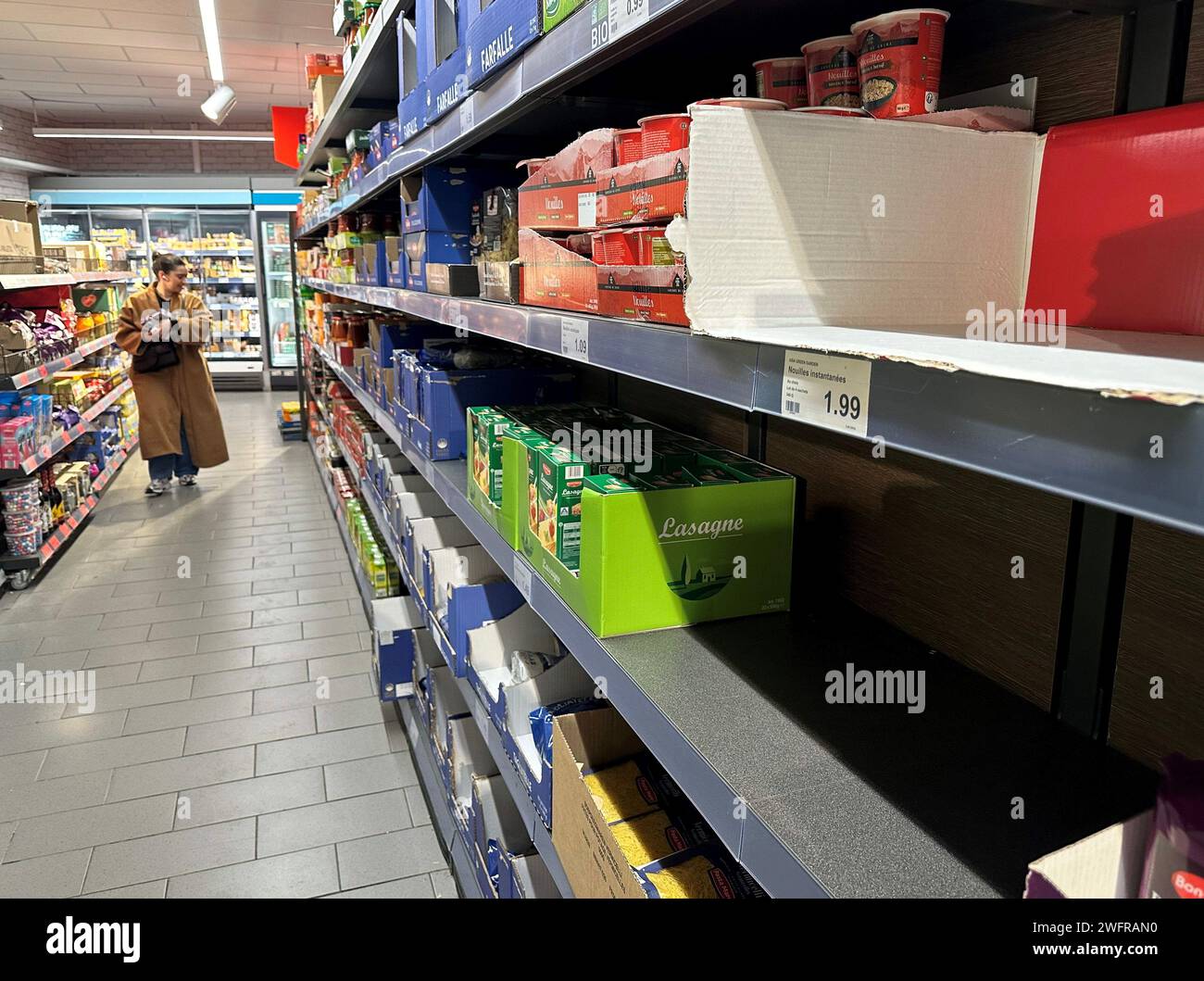 Paris, Frankreich. 30. Januar 2024. © PHOTOPQR/LE PARISIEN/Delphine ...